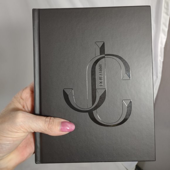 Jimmy Choo | Accessories | Jimmy Choo Nwt Black Notebook With Jc ...